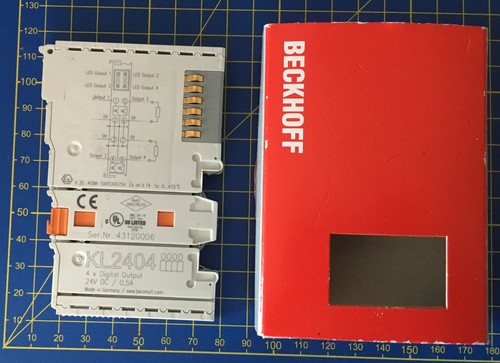3pcs BECKHOFF KL2404, 4x Digital output | eBay
