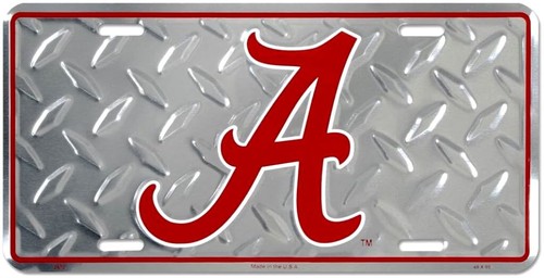 Di-Cut Alabama Crimson Tide Bama License Plate Officially Licensed NCAA ...