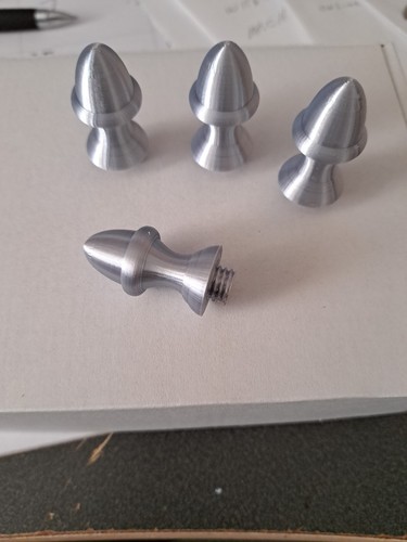 Victor Safe FINIALS set of four (7/16 -14) Other thread sizes available ...