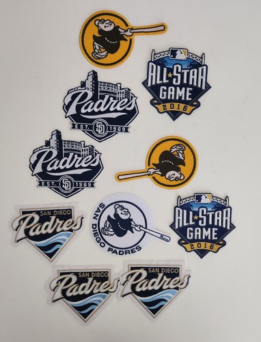 Lot of 10 San Diego Padres Logo Jersey Sleeve Patch Petco Park | eBay
