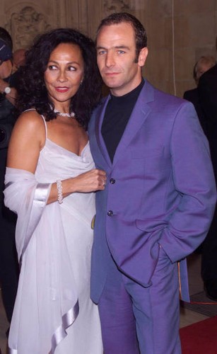 British actor Robson Green and girlfriend arrive at the National T- Old ...