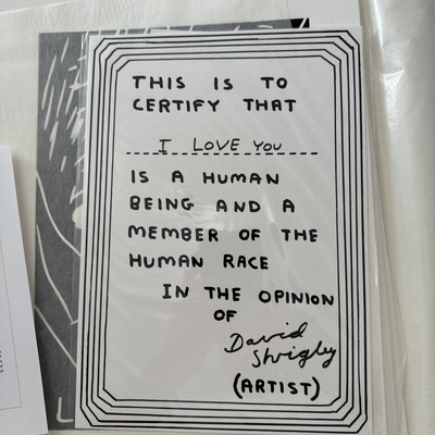 David Shrigley Signed in Art Prints for sale | eBay
