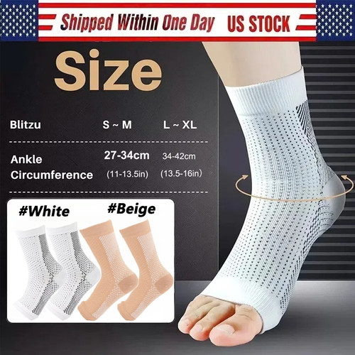 3 Pairs Soothe Relieve Compression Socks Men Women Neuropathy ...