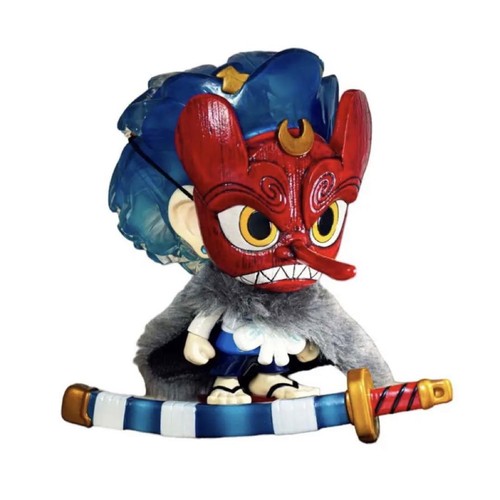 Little Tengu Mask Amulet Figure Soft Vinyl Toy Designer Limited | eBay