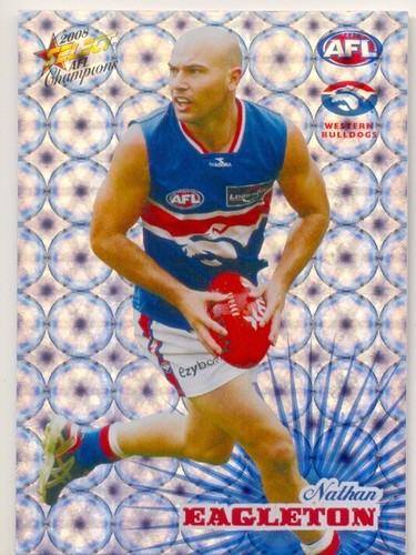 2008 AFL SELECT CHAMPIONS HOLOGRAPHIC FOIL CARD #HF188 Nathan Eagleton ...