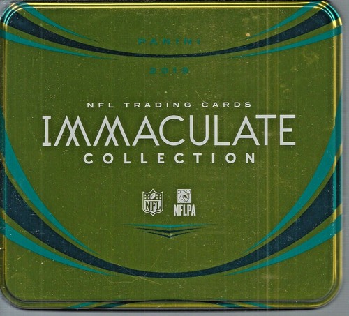 2019 Panini Immaculate Collection NFL Football Empty Tin Box No Cards ...