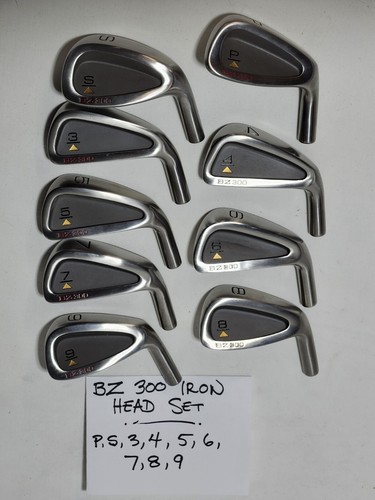 Golf Club Iron Heads For Re-Head BZ300 P,S,3,4,5,6,7,8,9 (9 Heads) | eBay