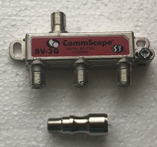 CommScope 1: 3 (3-Way) Connection Split/Duplication TV, Video & Home ...
