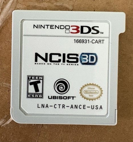 NCIS 3D (Nintendo 3DS, 2012) Game Card Only 8888166931| eBay