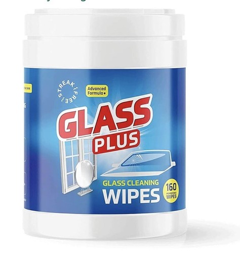 Glass Plus Window and Mirror Cleaning Wipes (160 Ct Wipes) | eBay