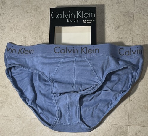 CALVIN KLEIN Vintage 2013 BODY 100% Cotton Hip Brief - XLarge, blue ...