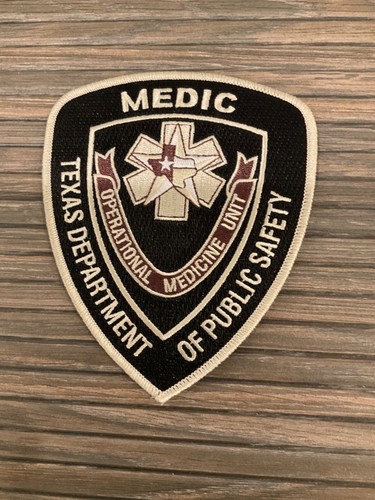 Subdued tactical Medic Tan Texas DPS State Police TX | eBay