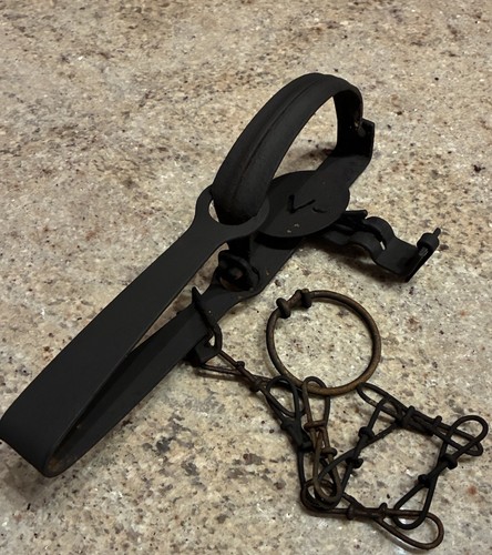 Vintage Oneida Victor No. #1 1/2 Single Long Spring Animal Trap | eBay