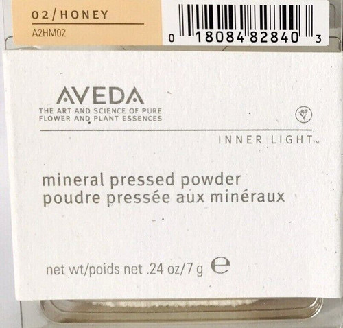NWT AVEDA MINERAL PRESSED POWDER INNER LIGHT 02 / HONEY | eBay