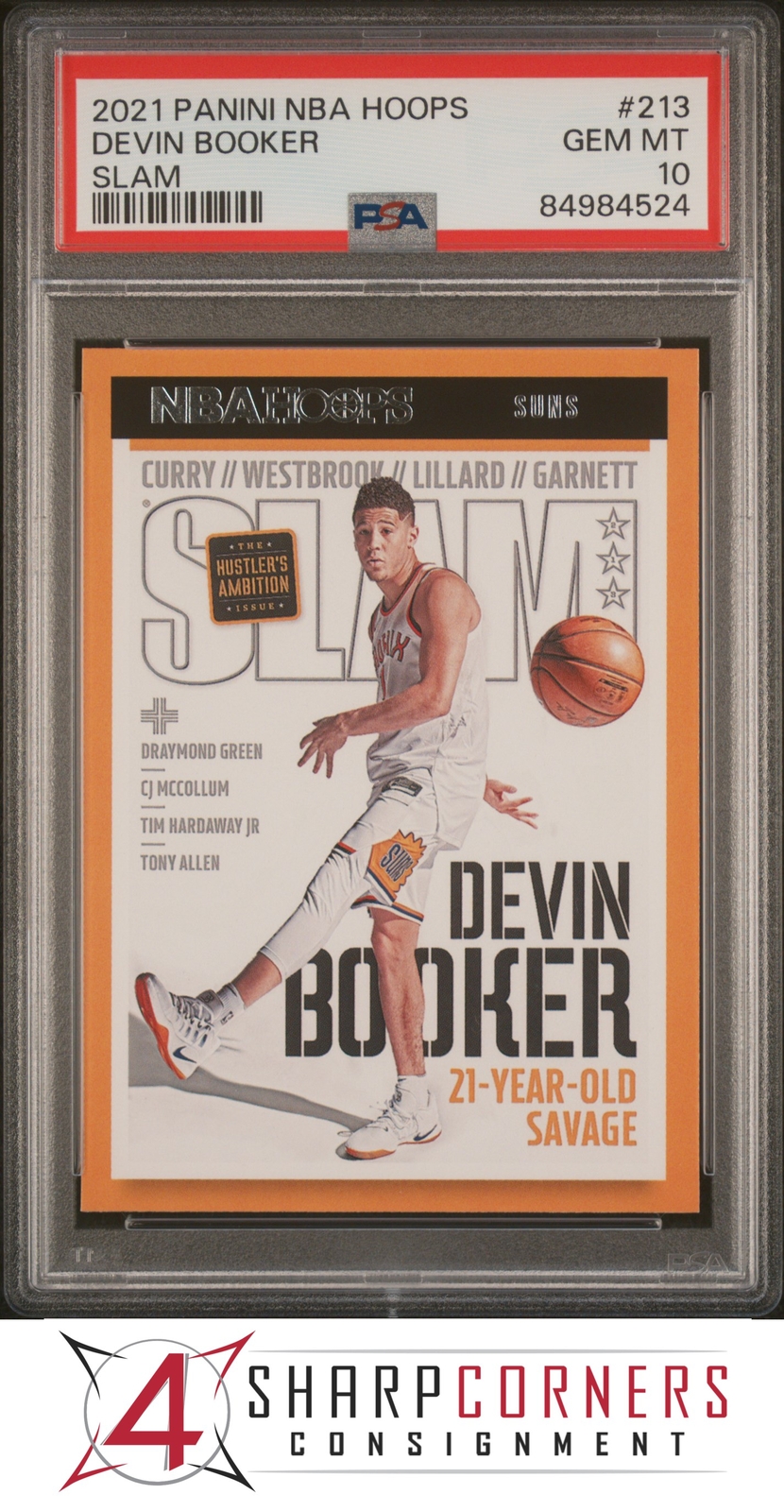 Devin Booker 2021 Hoops #213 SLAM Price Guide - Sports Card Investor