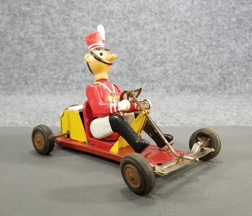 RARE Mar Line Toys 1961 Walt Disney Tin Litho Go Kart Made in Japan | eBay