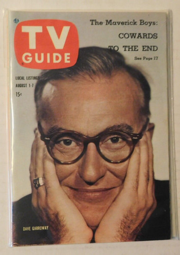 TV GUIDE #331 Aug 1, 1959 Dave Garroway | eBay