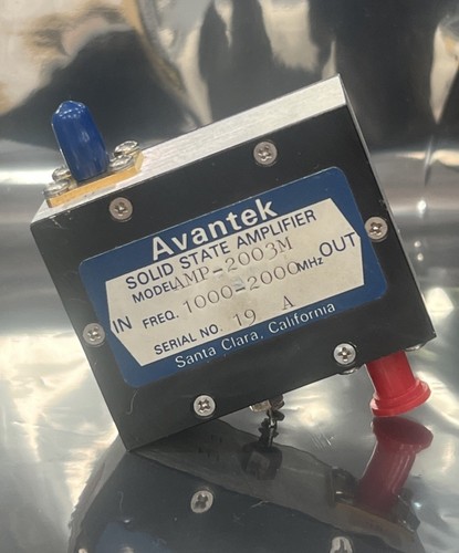 Avantek Solid State Amplifier AMP-2003M (1000-2000MHz) | eBay