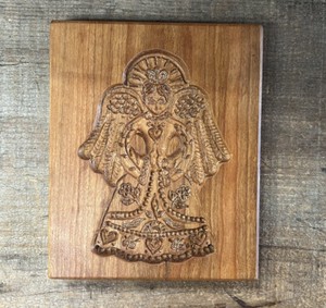 Wooden Cookie Mold In Collectible Molds for sale | eBay