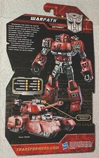 Transformers Generations: Original Warpath