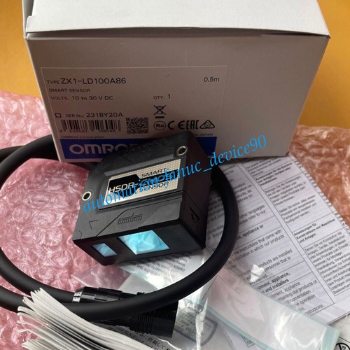 New OMRON ZX1-LD100A86 Laser Displacement Sensor Fast shipping#DHL or ...