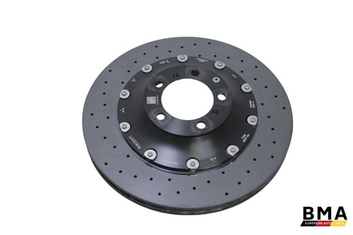 Porsche Cayenne Turbo Rear Left Carbon Ceramic Brake Disc Rotor 2017 ...