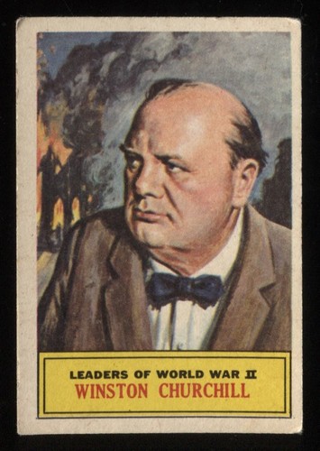 Trade Card, A&BC Chewing Gum, BATTLE, 1966, Winston Churchill, #66 | eBay