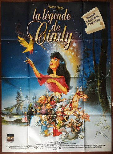 Poster THE LEGEND OF CINDY Magic Riddle YORAM GRASS Children's Room ...