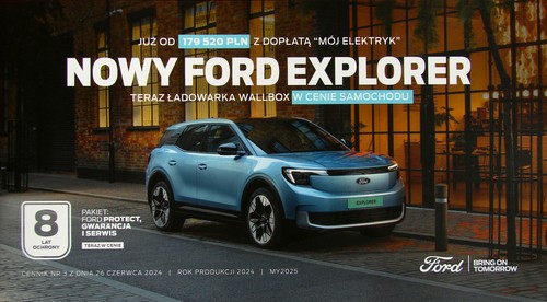 2024 2025 MY Ford Explorer 06 / 2024 catalogue brochure large size | eBay