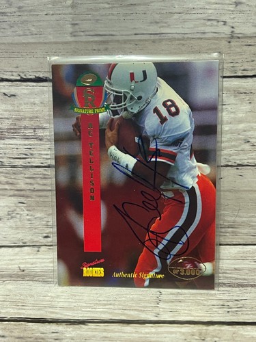 1995 Signature Rookies Signature Prime Autographs #43 A.C. Tellison | eBay