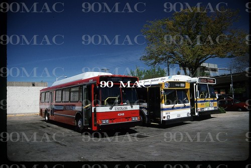 UNIV of CAL. Davis (CA). NEW FLYER BUS #4348. Original Slide 1996. | eBay