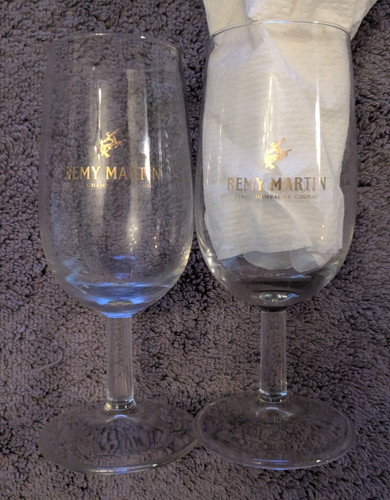* Set Of 2 Remy Martin Fine Champagne Cognac 4 oz. Stemmed Drinking ...