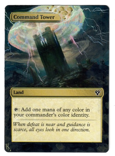 Command Tower Altered Art MTG Magic EDH Commander Borderless Extended Custom | eBay