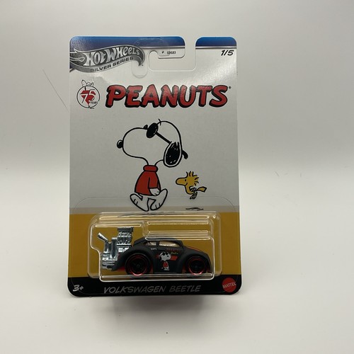 2024 Hot Wheels Silver Series Peanuts 75 Years Snoopy Volkswagen Beetle ...