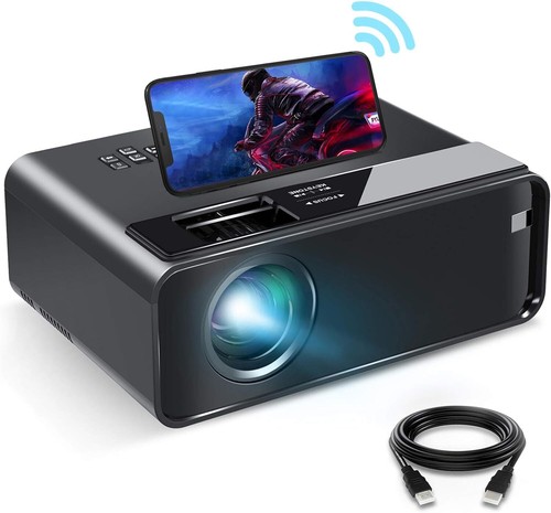 AELEPHAS W13 Mini Projector for iPhone, ELEPHAS 2020 WiFi, 480p ...