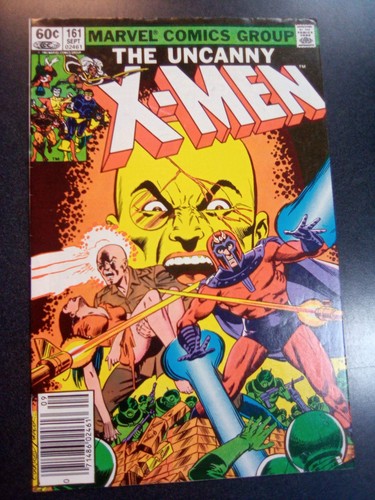 Uncanny X-Men #161 (1982, Newsstand) FN/VF Condition Comic Book First ...