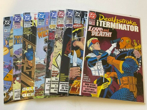 DEATHSTROKE THE TERMINATOR #21-29 (DC/1991/SLADE WILSON/0921319) FULL ...