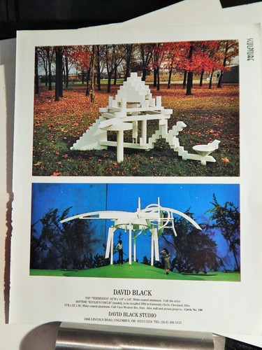 DAVID BLACK ART PIECES VTG ORIG 1994 ADVERTISEMENT | eBay