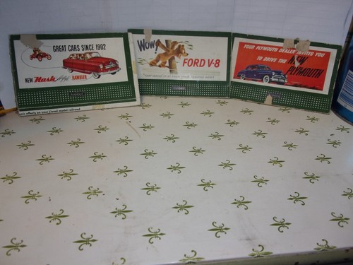 Train layout billboards late 40s or early 50s | eBay