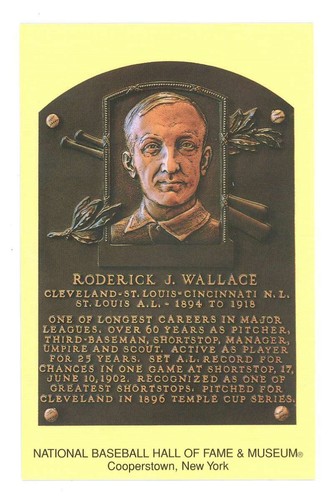 2002 Hall of Fame Cooperstown Postcards #RJW Roderick J. Wallace ...