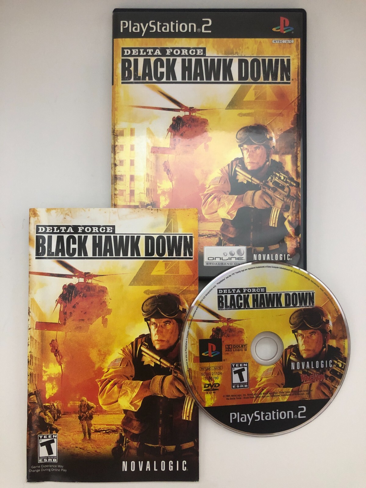 Delta Force Black Hawk Down Value - GoCollect (playstation-2-ps2-delta ...