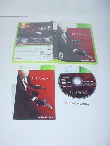 HITMAN: ABSOLUTION game complete in case w/ manual - Microsoft XBOX 360 662248911038| eBay