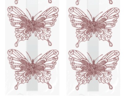 Butterfly Clip Decorations in Christmas Tree Ornaments for sale | eBay UK