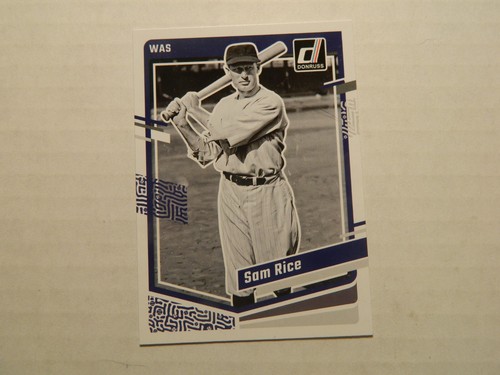 2023 Donruss Card of Sam Rice - Senators | eBay