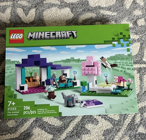Brand New LEGO Minecraft: The Animal Sanctuary (21253) Retired Set ...