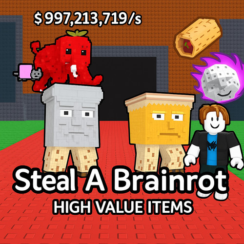 Steal a Brainrot |HIGH VALUE ITEMS | Secrets | Fast Delivery | RARE ...