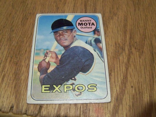 MANNY MOTA 1969 TOPPS BASEBALL CARD # 236 | eBay