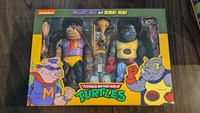 Teenage Mutant Ninja Turtles NECA Rhino-Man & Mighty Hog (Cartoon)