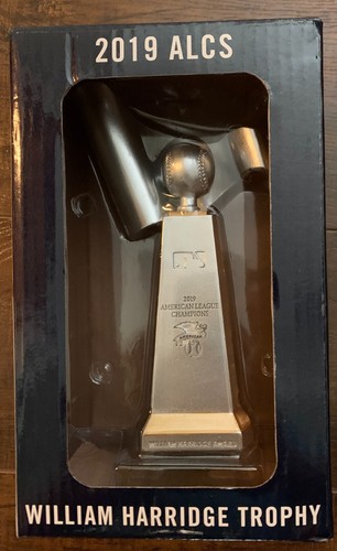 Houston Astros 2019 ALCS Championship William Harridge Replica Trophy ...