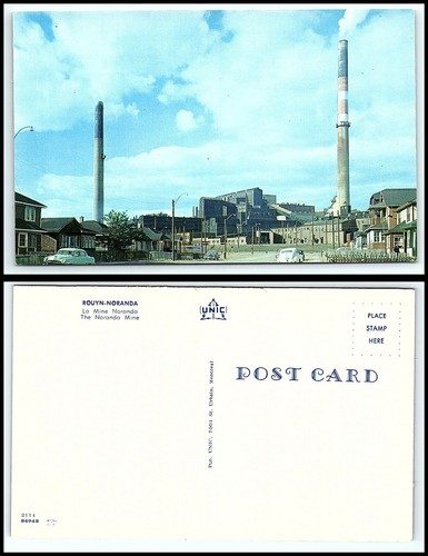 CANADA Postcard - Rouyn Noranda, The Noranda Mine O30 | eBay